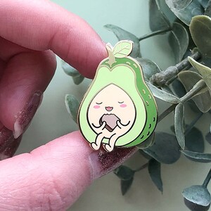Avocado Toast Enamel Pin - Etsy