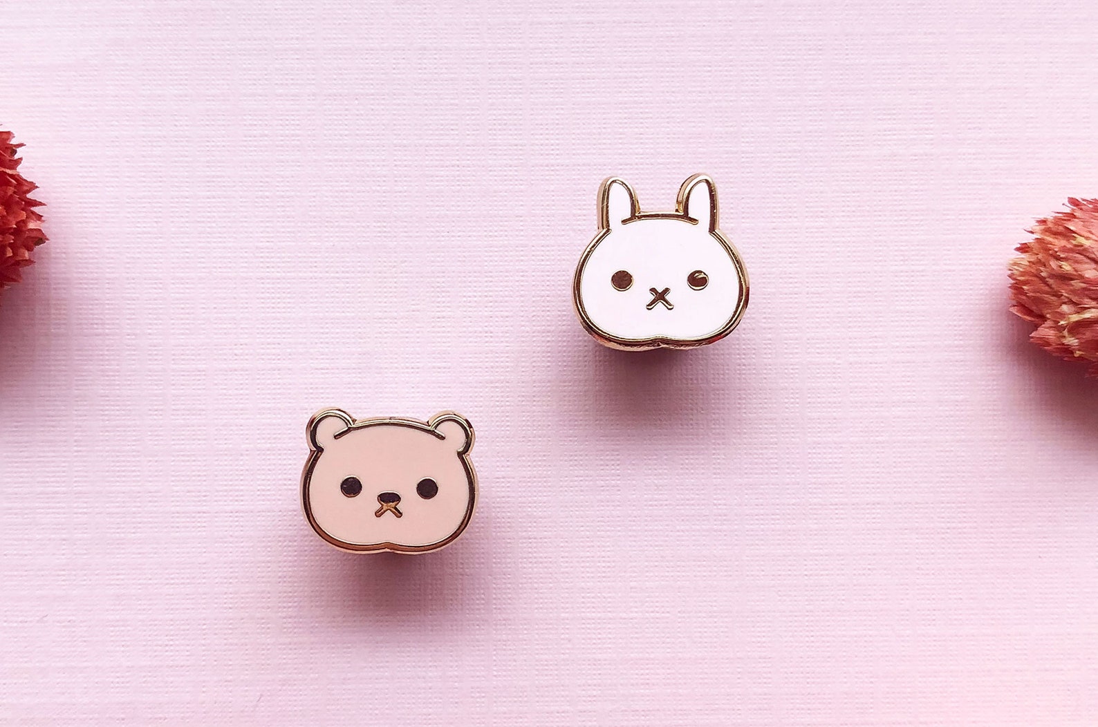 Mini Kawaii Animals Board Filler Enamel Pin Set | Etsy