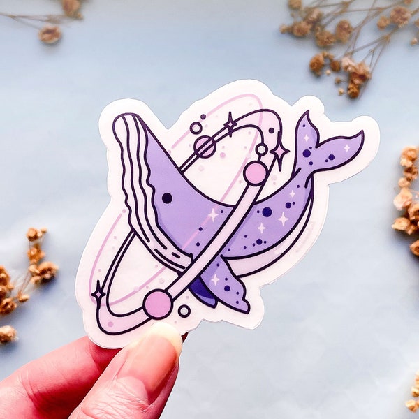 Whale Sticker - Etsy