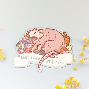 Don't Touch My Trash Possum Magnet - Etsy