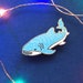 Happy Whale Shark Enamel Pin - Etsy