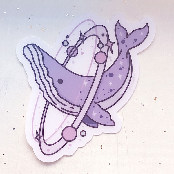 Whale Sticker - Etsy
