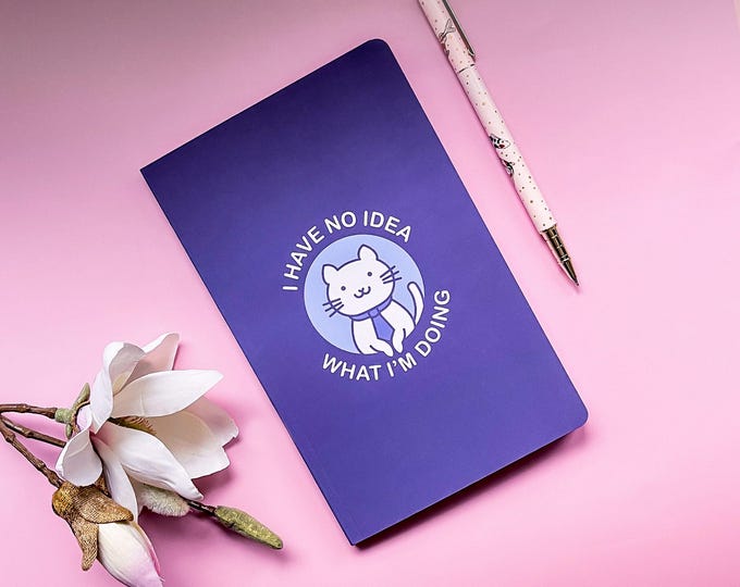 The Original Sad Cat Meme Spiral Journal Notebook, Sad Cat Meme, Crying ...