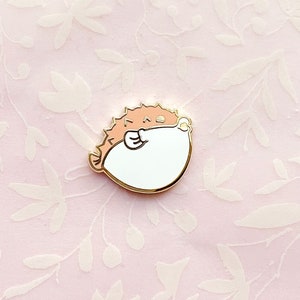 Mini Pufferfish Fish Needle Minder - Etsy