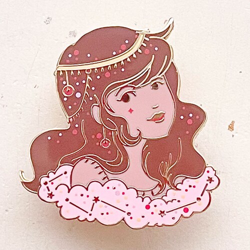 June Witch Alexandrite Enamel Pin | Etsy