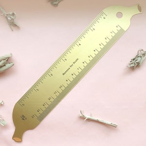 Gold Banana for Scale Ruler - Etsy