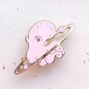Cosmic Octopus Enamel Pin - Etsy