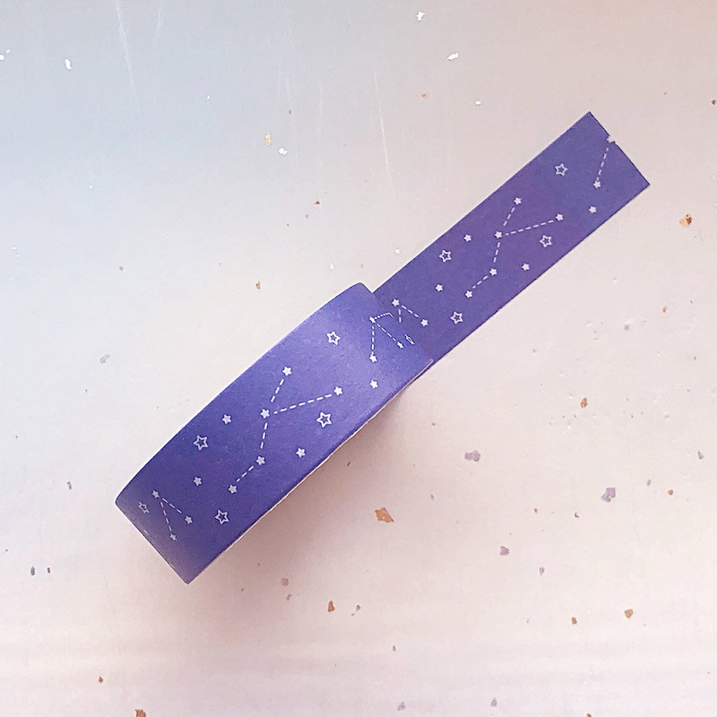 Blue Star Washi Tape - Etsy