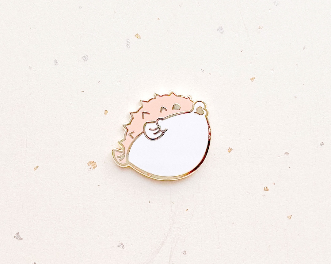 Mini Pufferfish Fish Needle Minder - Etsy
