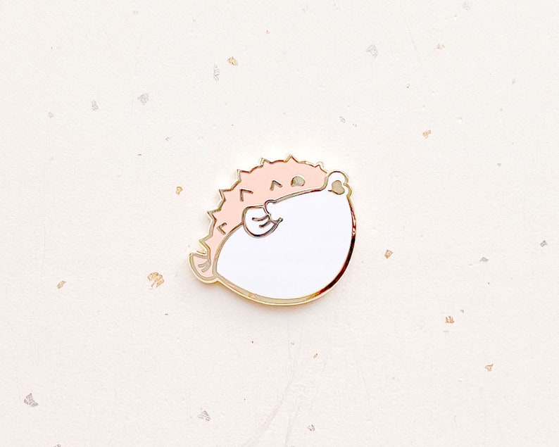 Mini Pufferfish Fish Needle Minder - Etsy