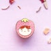 Strawberry Girl Enamel Pin - Etsy