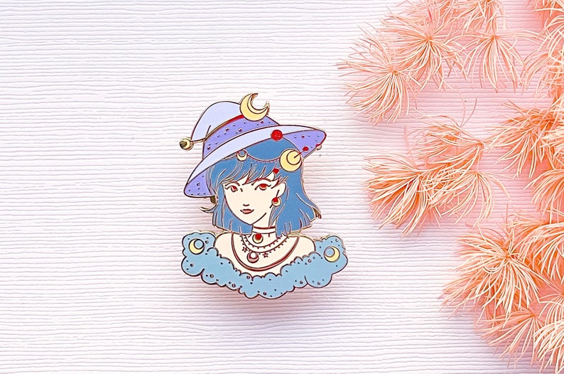 June Witch Alexandrite Enamel Pin - Etsy