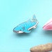 Happy Whale Shark Enamel Pin - Etsy