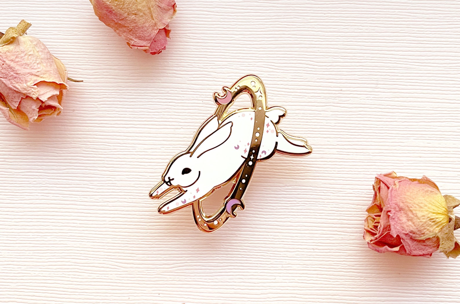 Cosmic Rabbit Enamel Pin | Etsy