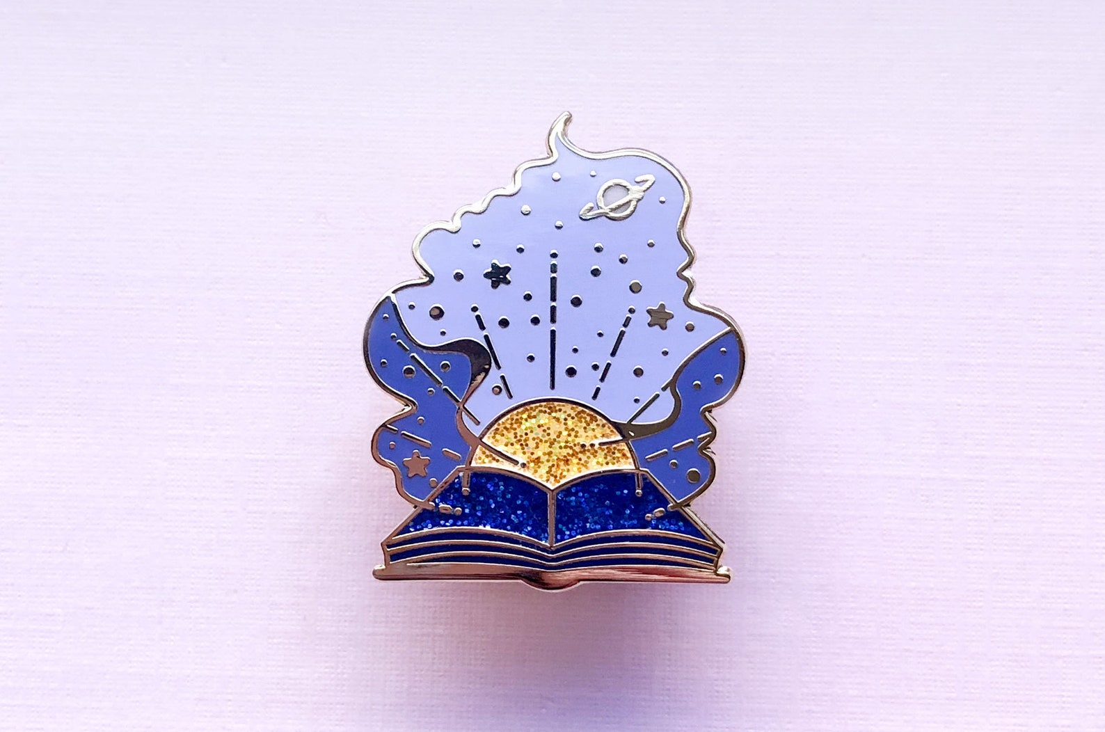 Starry Teller Enamel Pin - Etsy