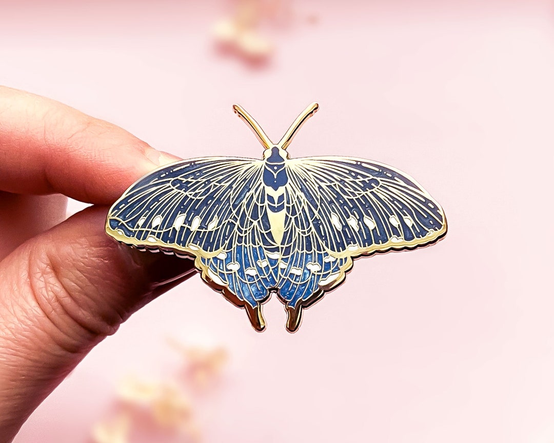 Pipevine Swallowtail Butterfly Enamel Pin - Etsy