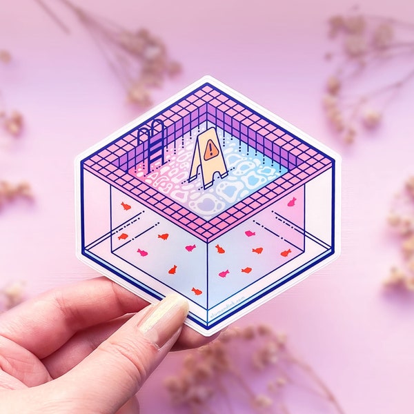 Vaporwave Sticker - Etsy