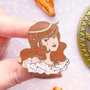 July Witch Ruby Enamel Pin - Etsy