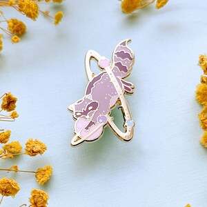 Cosmic Raccoon Enamel Pin - Etsy