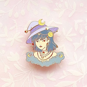 June Witch Alexandrite Enamel Pin - Etsy