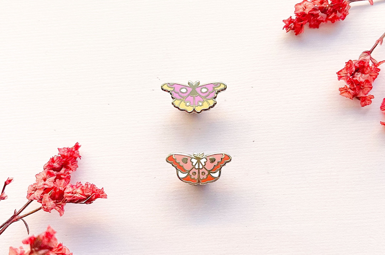 Mini Moths Board Filler Enamel Pin Set - Etsy