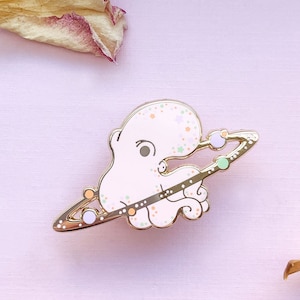 Cosmic Octopus Enamel Pin - Etsy