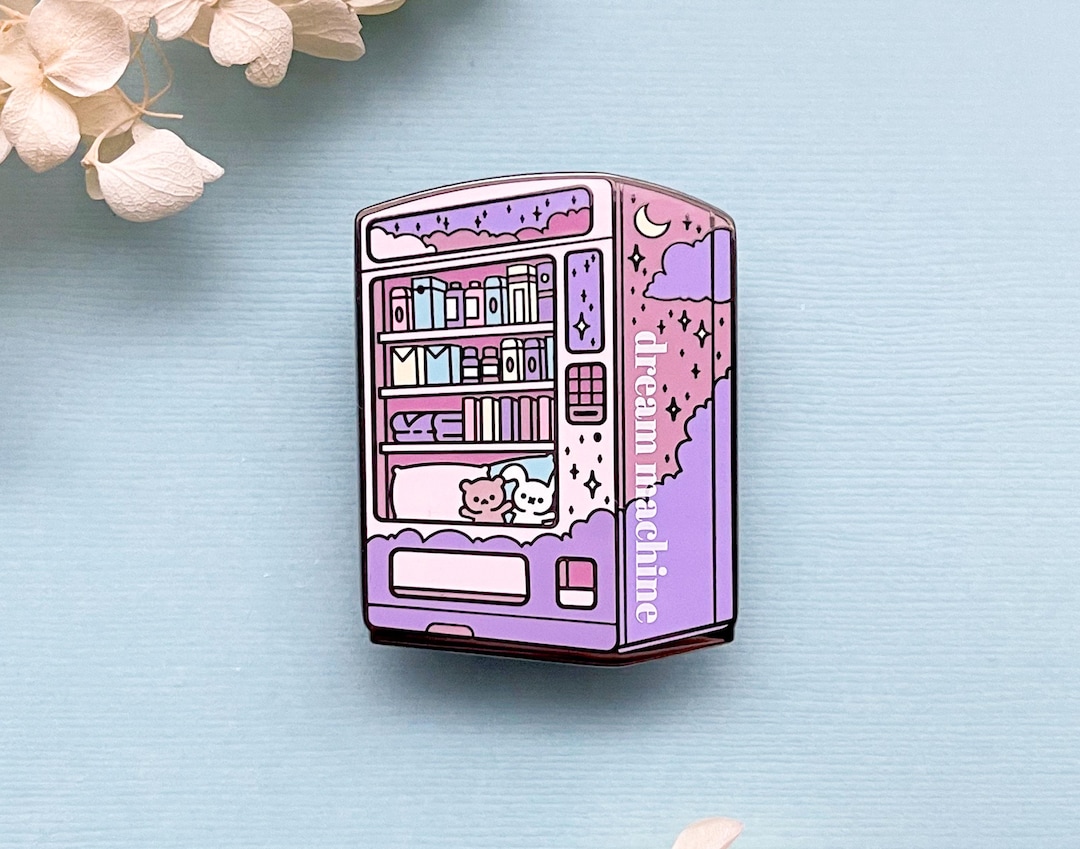 Dream Machine Aesthetic Vending Machine Enamel Pin - Etsy