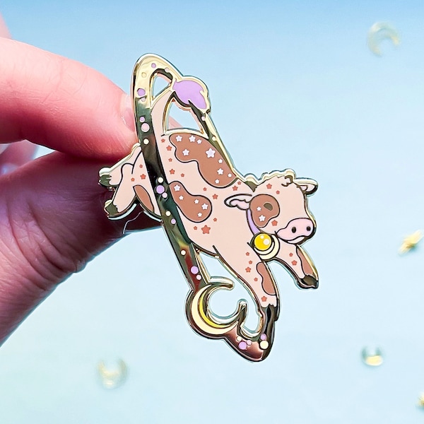 Cow Pin - Etsy