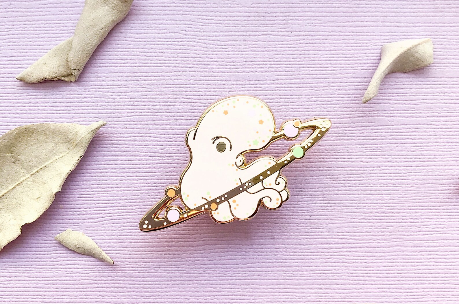 Cosmic Octopus Enamel Pin - Etsy