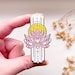 Sacred Lotus Sun and Star Pillar Enamel Pin - Etsy