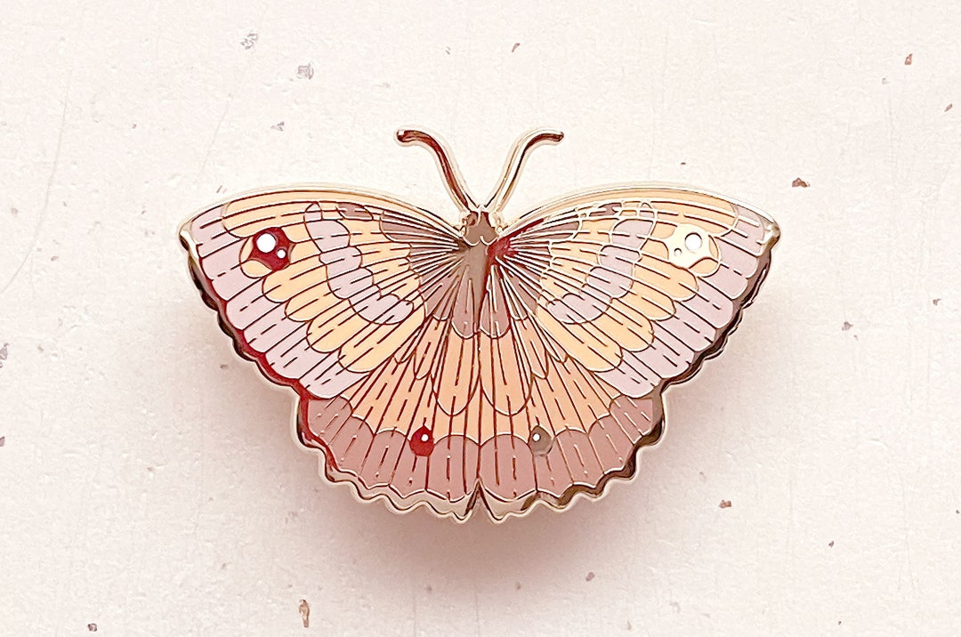 Gatekeeper Butterfly Enamel Pin - Etsy