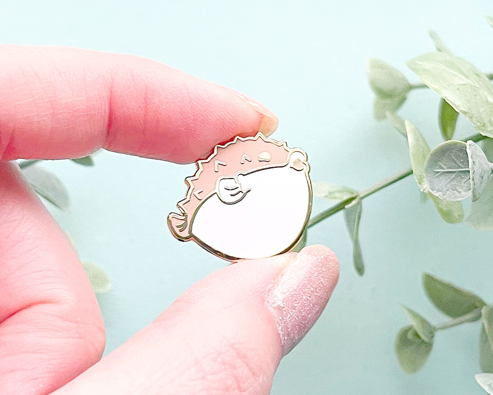 Mini Pufferfish Fish Needle Minder - Etsy