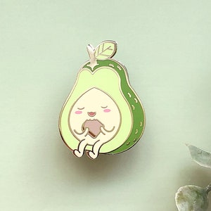 Avocado Toast Enamel Pin - Etsy
