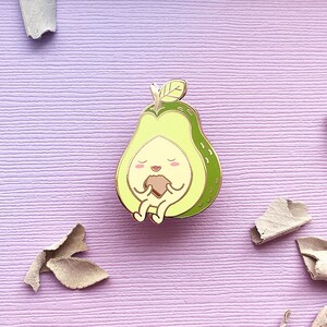 Avocado Toast Enamel Pin - Etsy