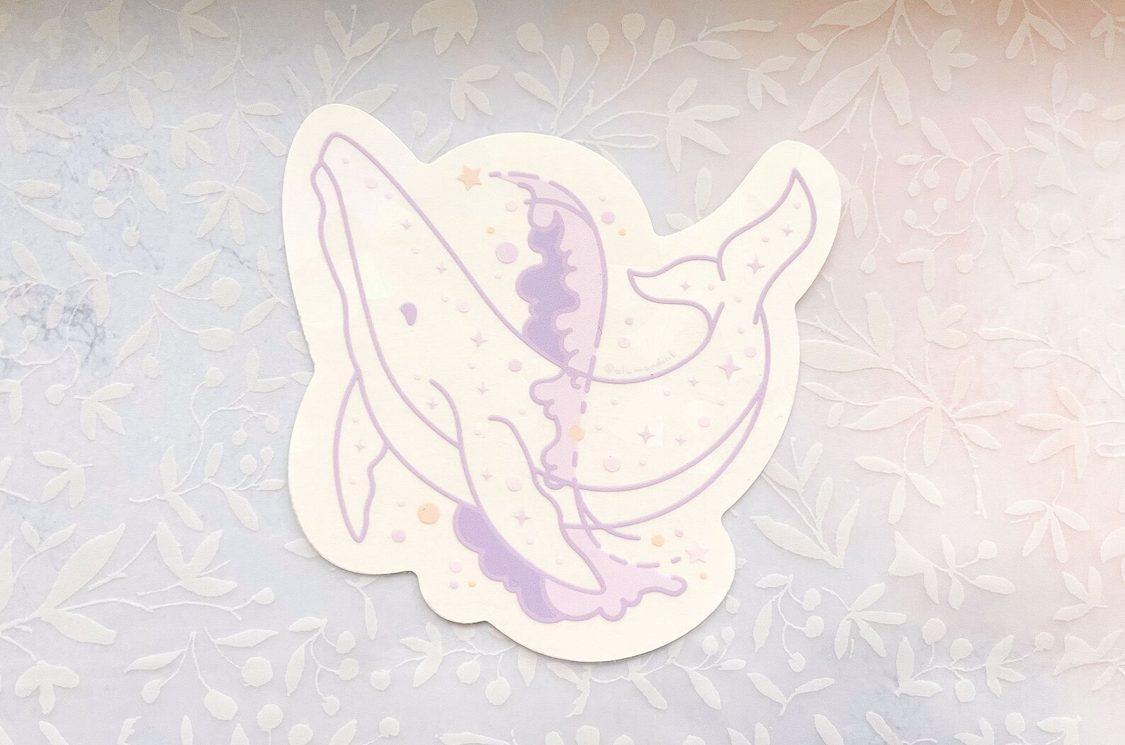 Breaching Whale Sun Catcher Window Decal Sticker | Etsy