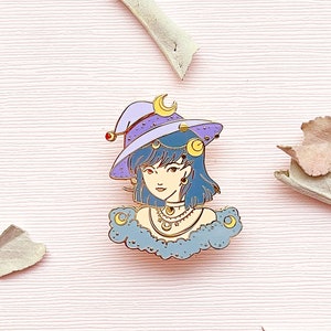 June Witch Alexandrite Enamel Pin - Etsy