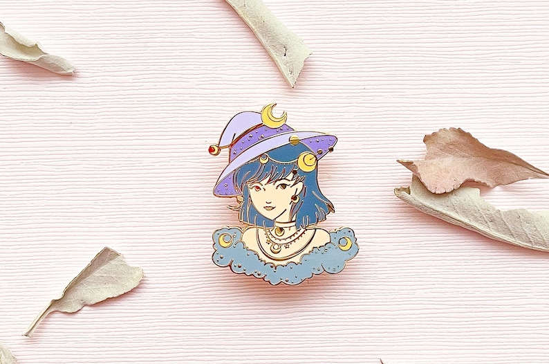 June Witch Alexandrite Enamel Pin - Etsy