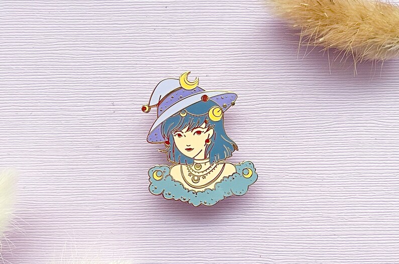 June Witch Alexandrite Enamel Pin - Etsy