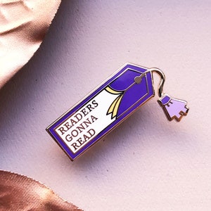 Readers Gonna Read Bookmark Enamel Pin - Etsy