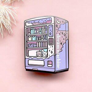 Dream Machine Aesthetic Vending Machine Enamel Pin - Etsy