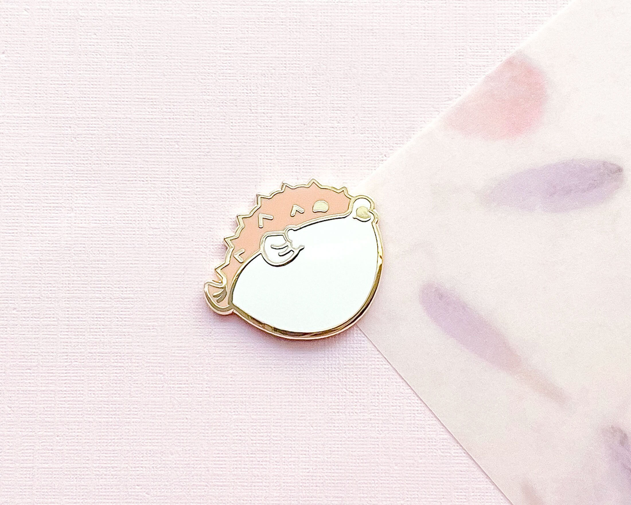 Mini Pufferfish Fish Needle Minder - Etsy