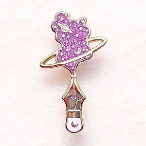 Inky Stars Enamel Pin - Etsy