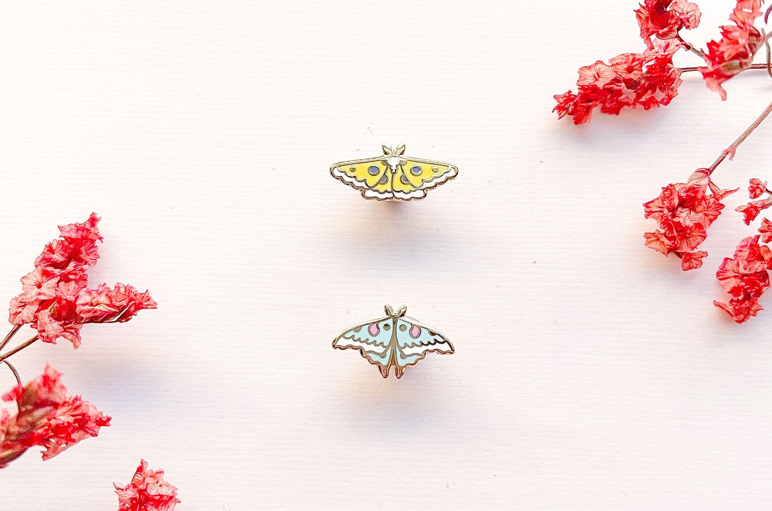 Mini Moths Board Filler Enamel Pin Set - Etsy