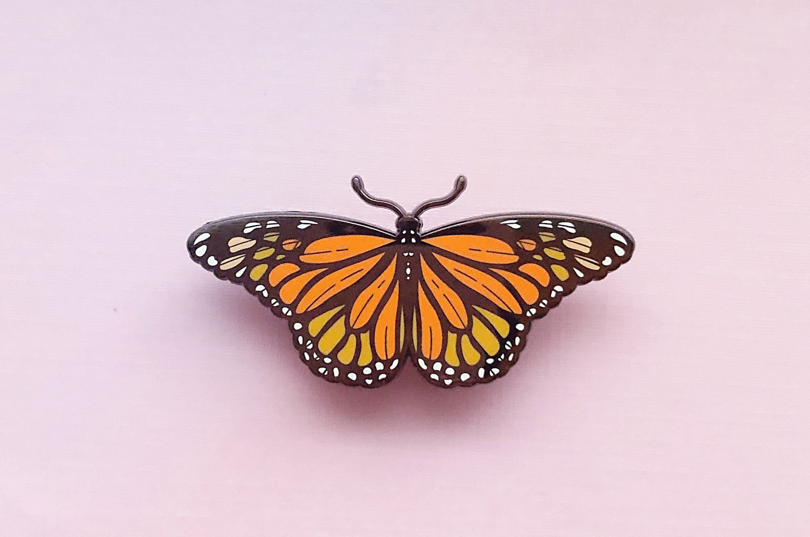 Monarch Butterfly Enamel Pin - Etsy