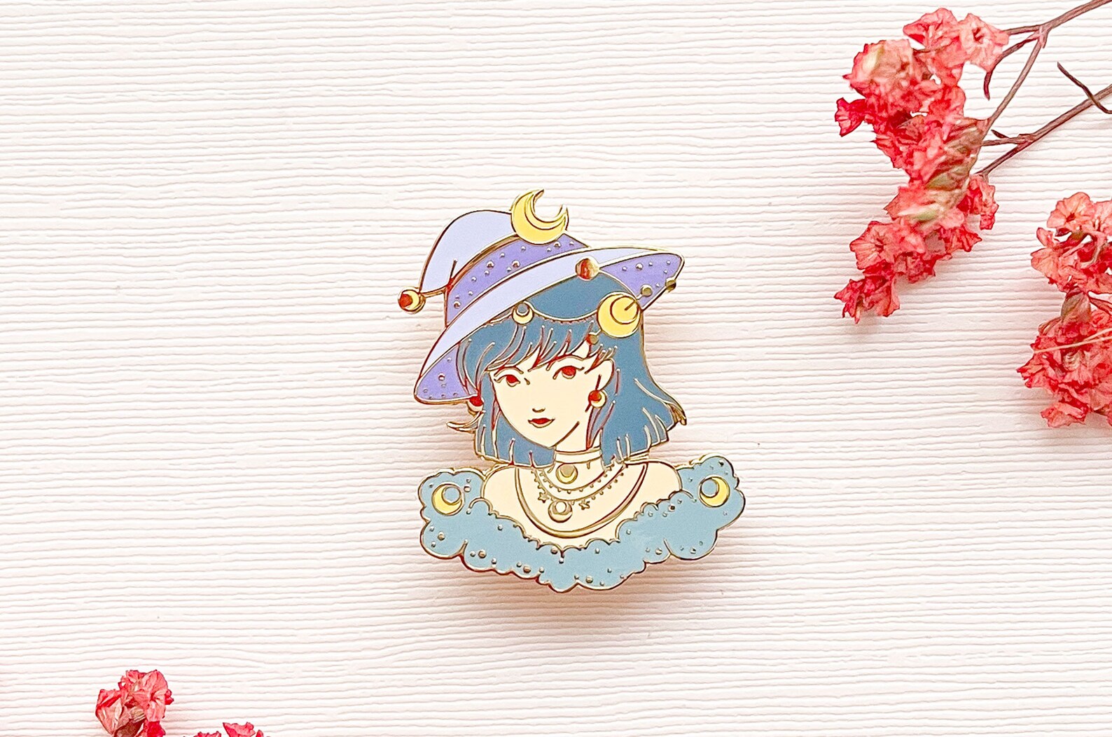 June Witch Alexandrite Enamel Pin | Etsy
