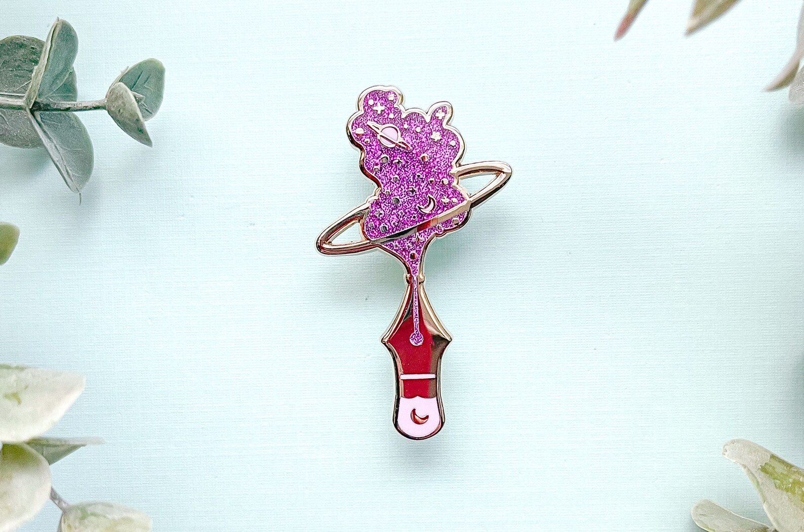 Inky Stars Enamel Pin - Etsy