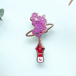 Inky Stars Enamel Pin - Etsy