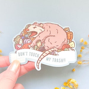 Don't Touch My Trash Possum Magnet - Etsy