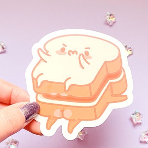 Toasties Clear Vinyl Sticker - Etsy