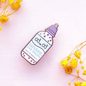 Unsee This Eye Drops Internet Joke Enamel Pin - Etsy